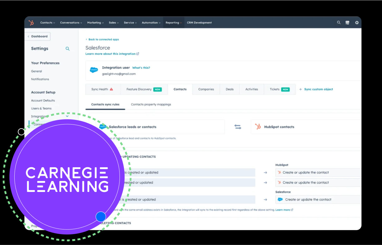 Carnegie Learning Unifies HubSpot & Salesforce for Sales & Marketing
